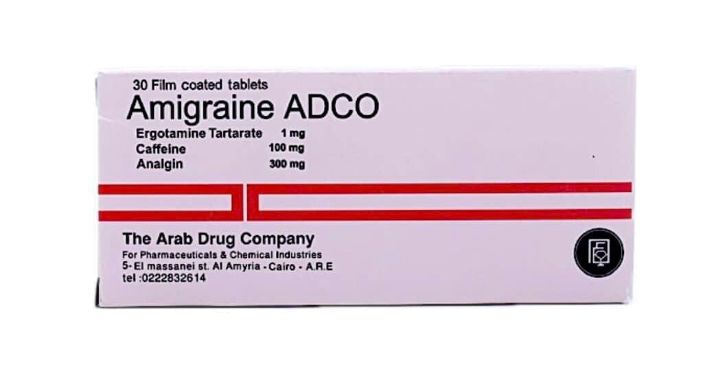 AMIGRAINE ADCO 30 TAB – صيدلية مكية